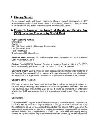 GST Impact on Businesses in India | PDF