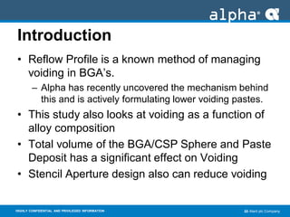 The Effect of Mixing BGA and Solder Paste Alloys on the Formation of ...