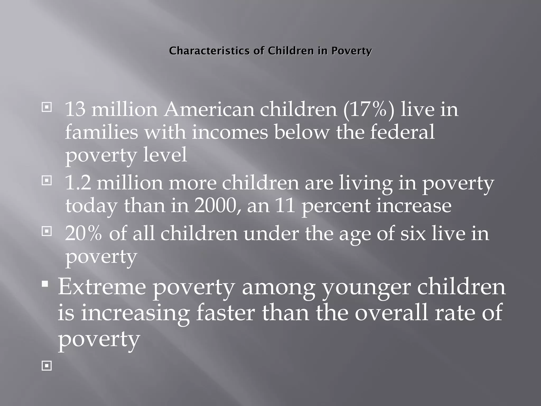 The Effect Of Poverty On Children’S Development | ODP