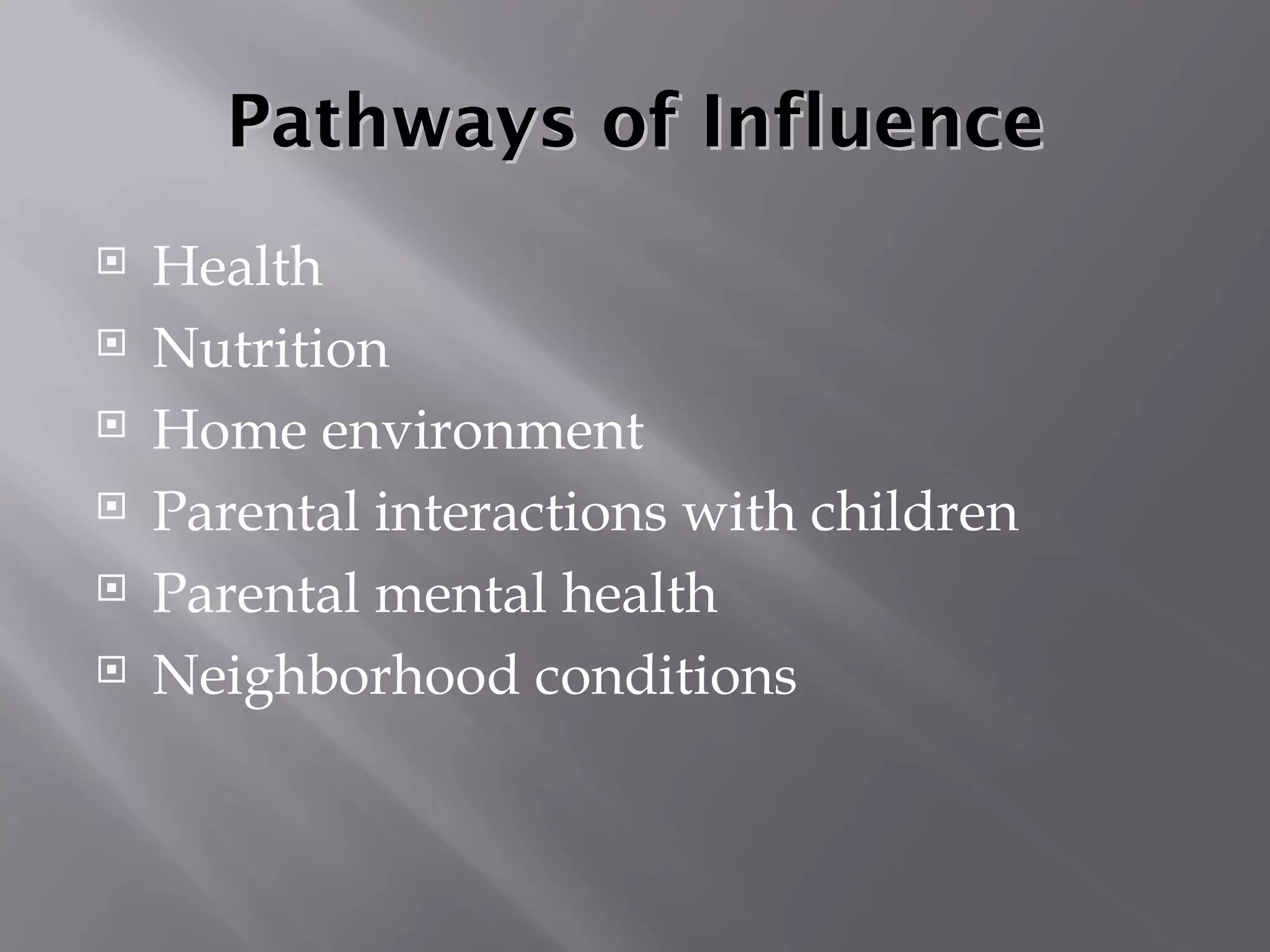 The Effect Of Poverty On Children’S Development | ODP