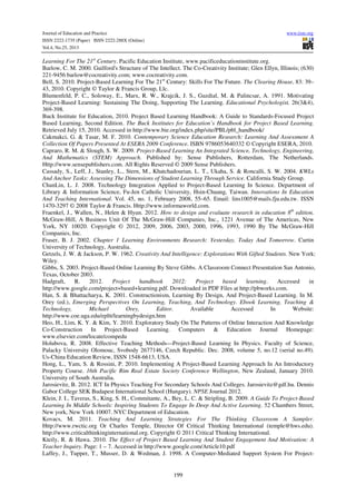 The effect of project based learning model with kwl worksheet on ...