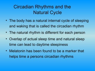 Student Sleep Schedules | PPT