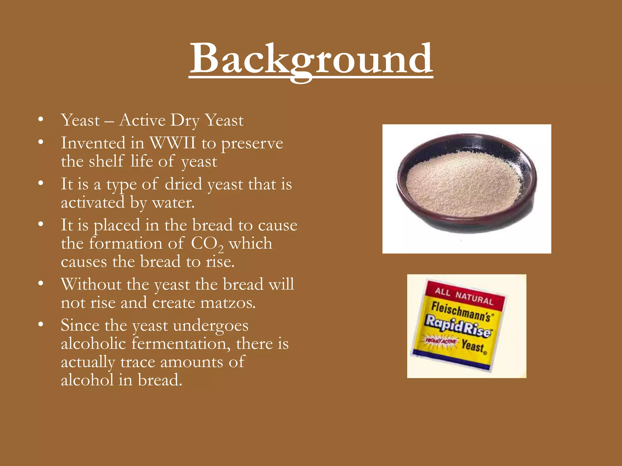 The Effect of Temperature on Bread Yeast | PPT | Free Download