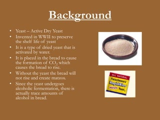 The Effect of Temperature on Bread Yeast | PPTX