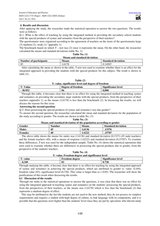 The effect of using the integrated approach in teaching grammar | PDF | Education industry ...