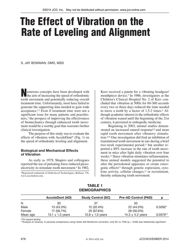 The effect of vibration on the rate of leveling and alignment | PDF