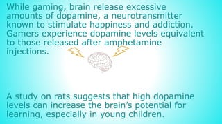 The Effect of Video Games on Early Cognitive Development | PPTX