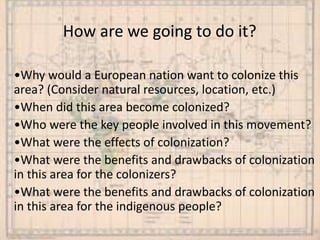 The effects of colonialism | PPTX