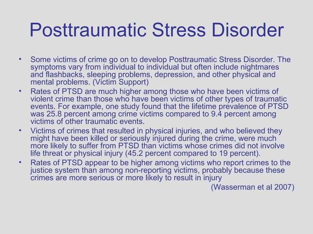 The Effects of Crime on Individuals as Victims and Perpetrators | PPT