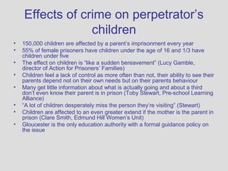 The Effects of Crime on Individuals As Victims and Perpetrators | PPT
