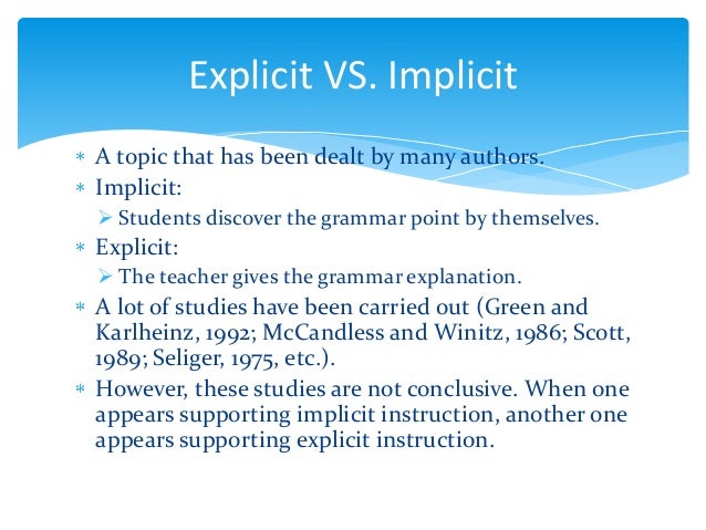 The effects of explicit instruction in elementary to-intermediate EFL…