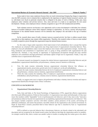 The effects of on the-job embeddedness | PDF