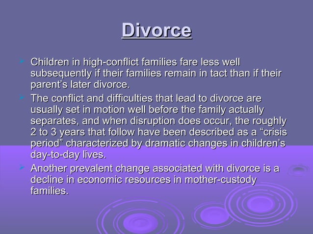 The effects of parental conflict on young children | PPT