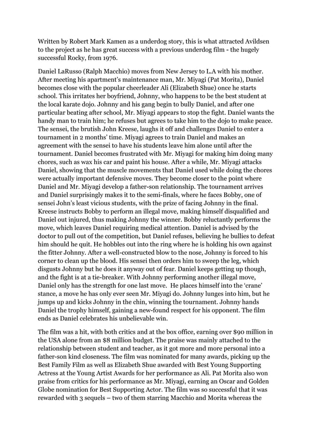 'The Effects of Remakes' Article | PDF