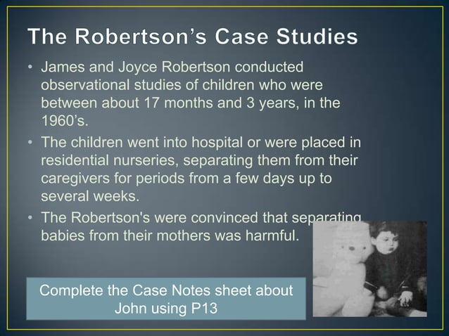 The effects of separation, deprivation and privation | PPTX | Parenting ...
