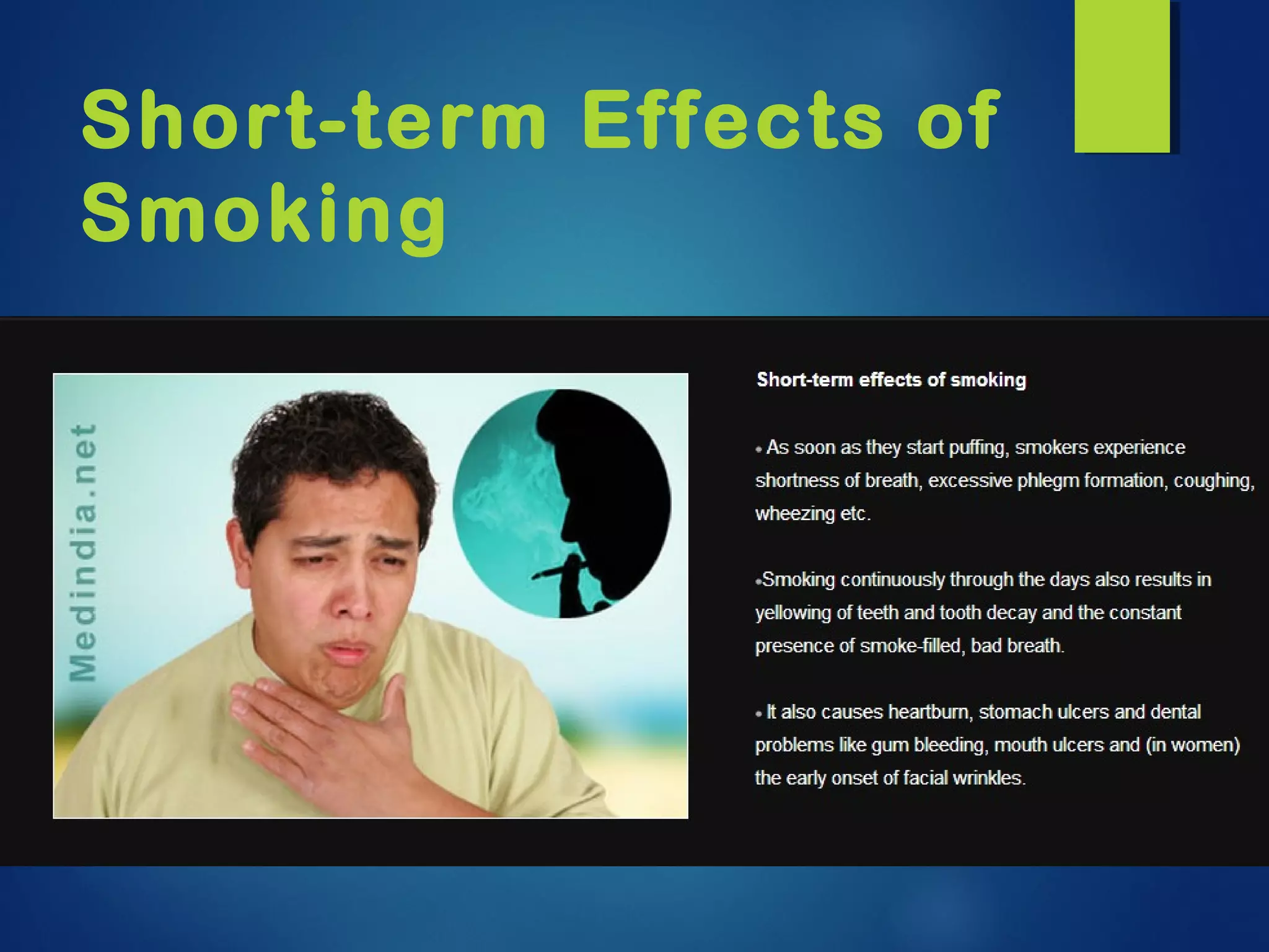 The effects of smoking and illegal drugs on health | PPT