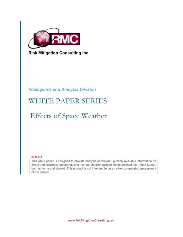 The Effects of Space Weather - March 2019 | PDF | Weather | Science