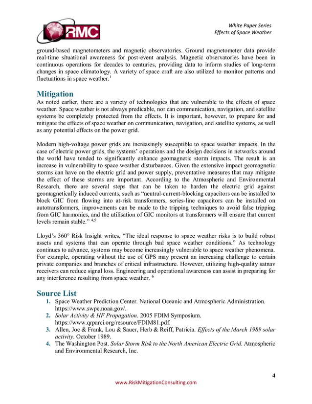 The Effects of Space Weather - March 2019 | PDF | Weather | Science