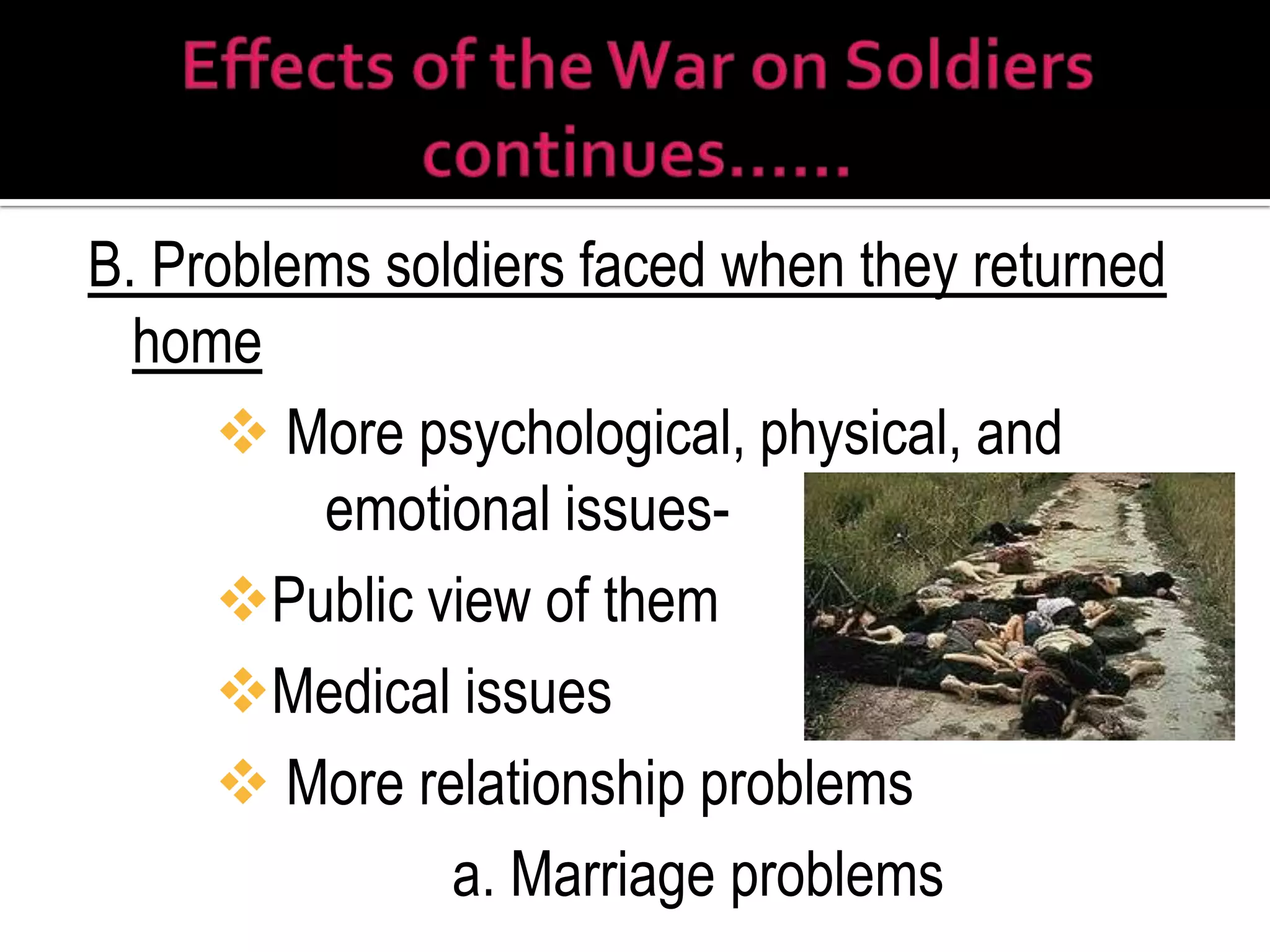 The effects of the vietnam war on american | PPTX