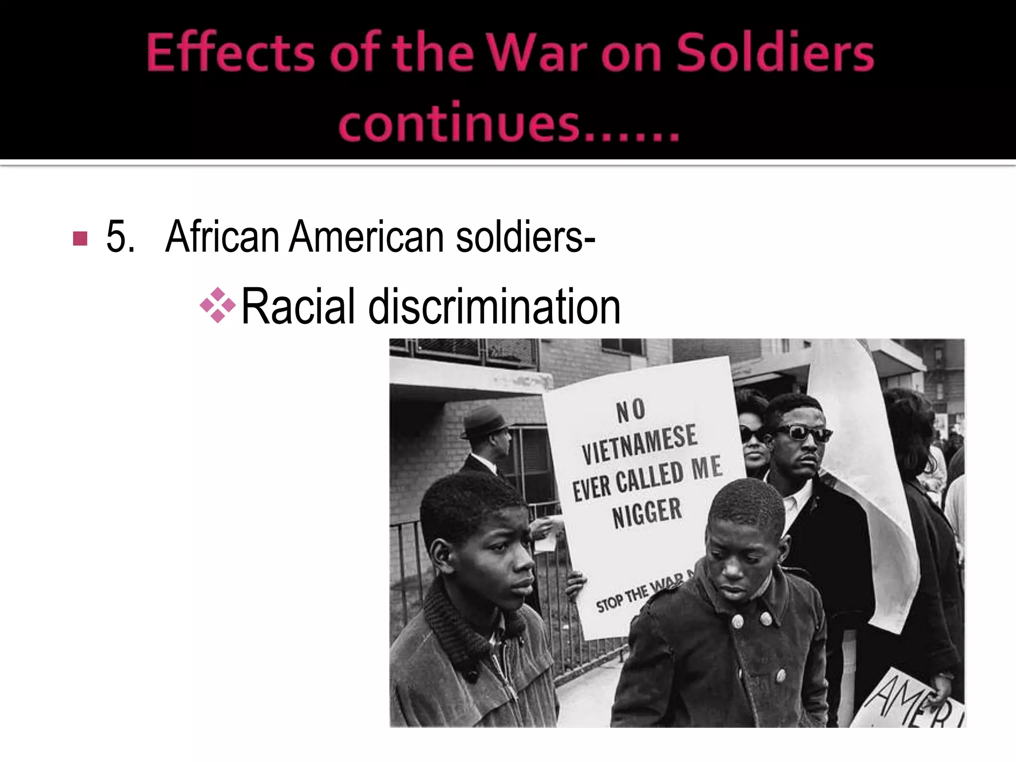 The effects of the vietnam war on american | PPTX