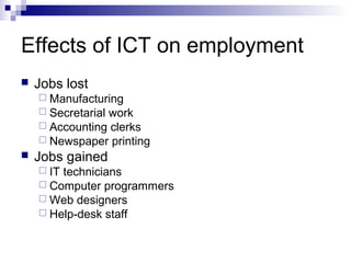 The effects of using ict | PPT