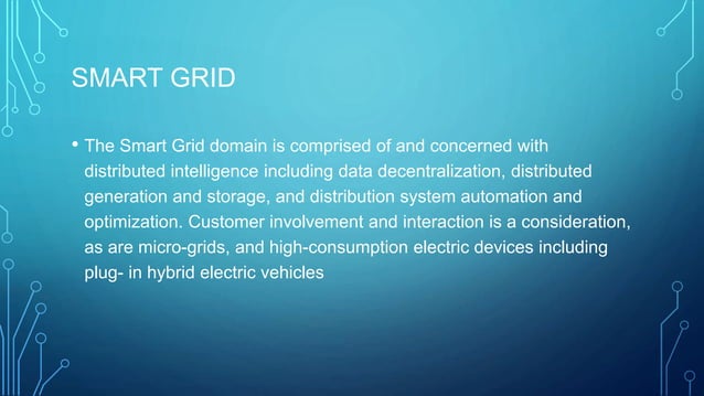 The efficacy and challenges of scada an smart grid integration | PPTX