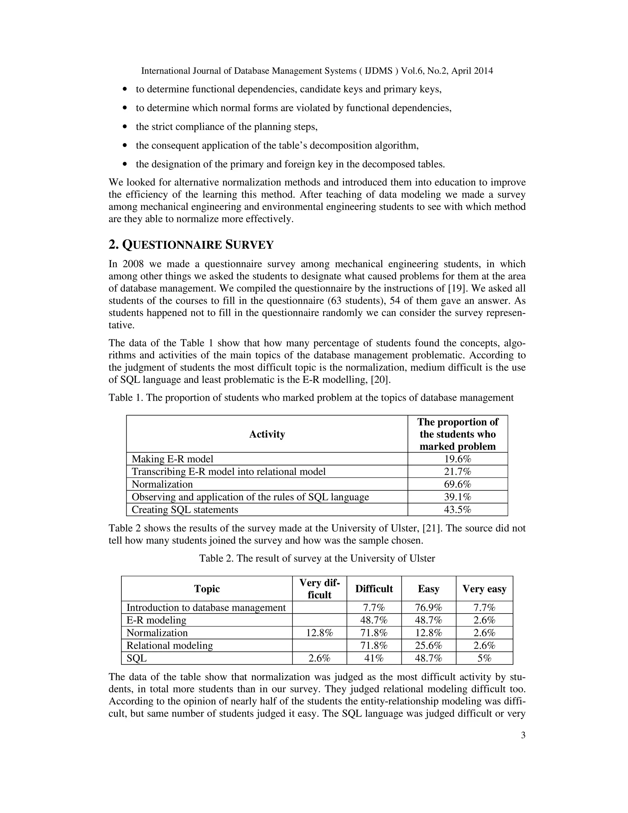 The efficiency examination of teaching of different normalization methods | PDF