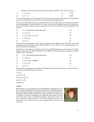 The efficiency examination of teaching of different normalization ...