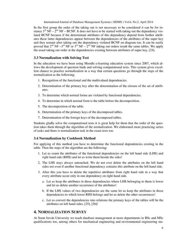 The efficiency examination of teaching of different normalization methods | PDF
