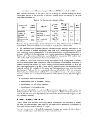 The efficiency examination of teaching of different normalization methods | PDF