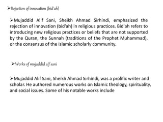 The efforts of mujaddid alf sani.pptx