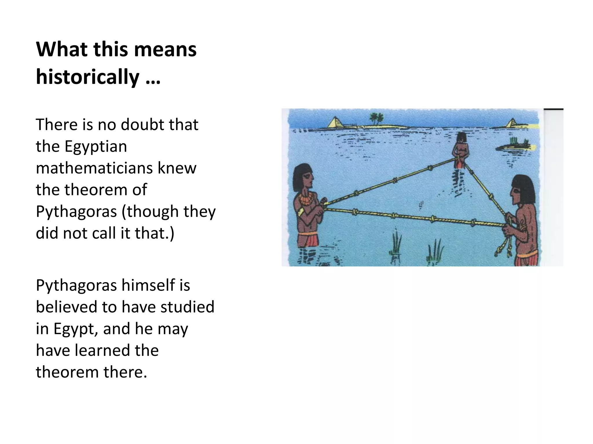 The Egyptian Rope Stretchers | PPTX