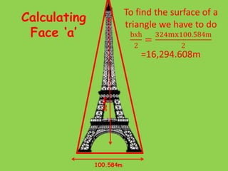 Surface area and Volume of Twin Towers and Eiffel Tower | PPTX