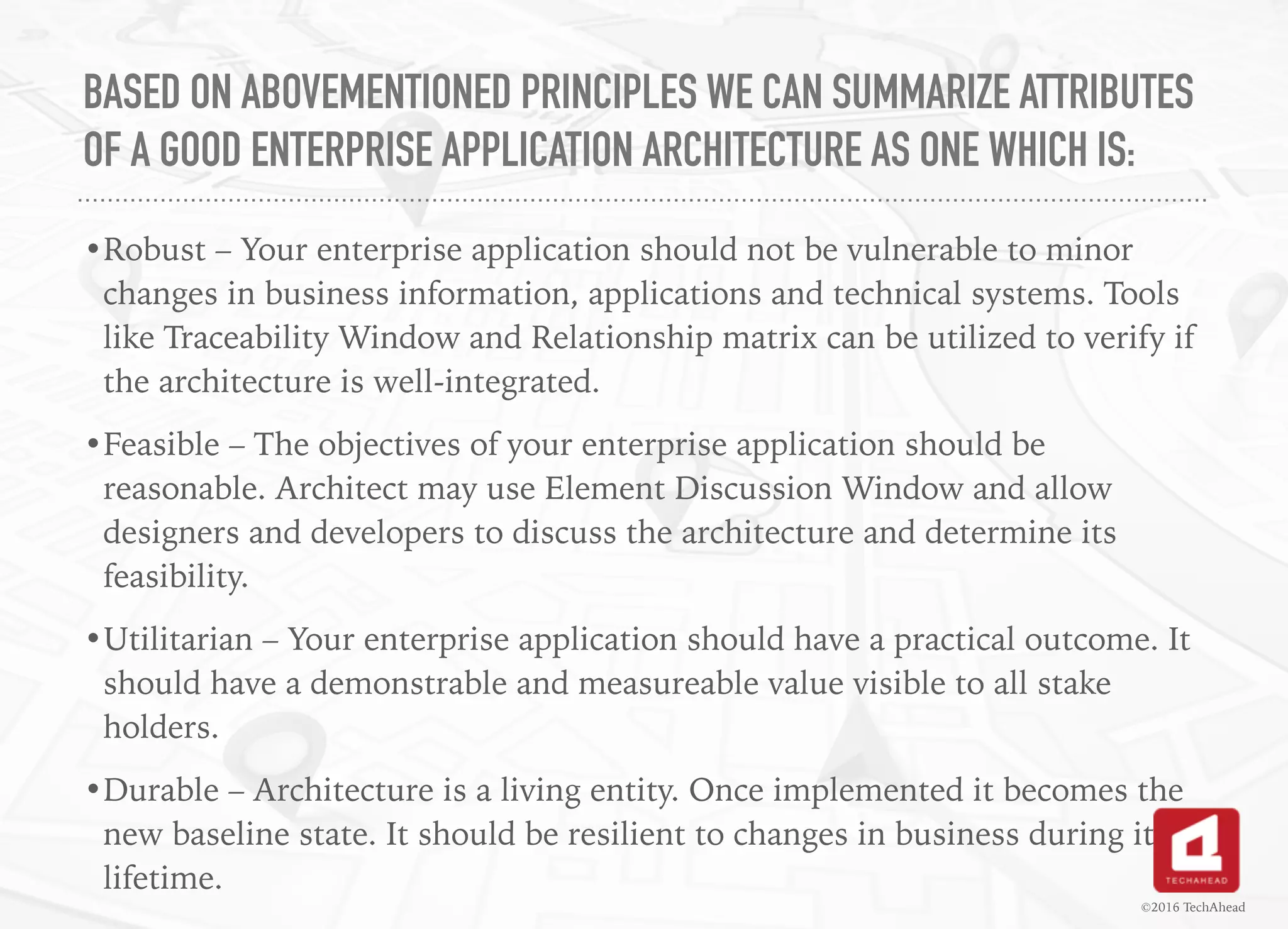 The Eight Building Blocks of Enterprise Application Architecture | PDF