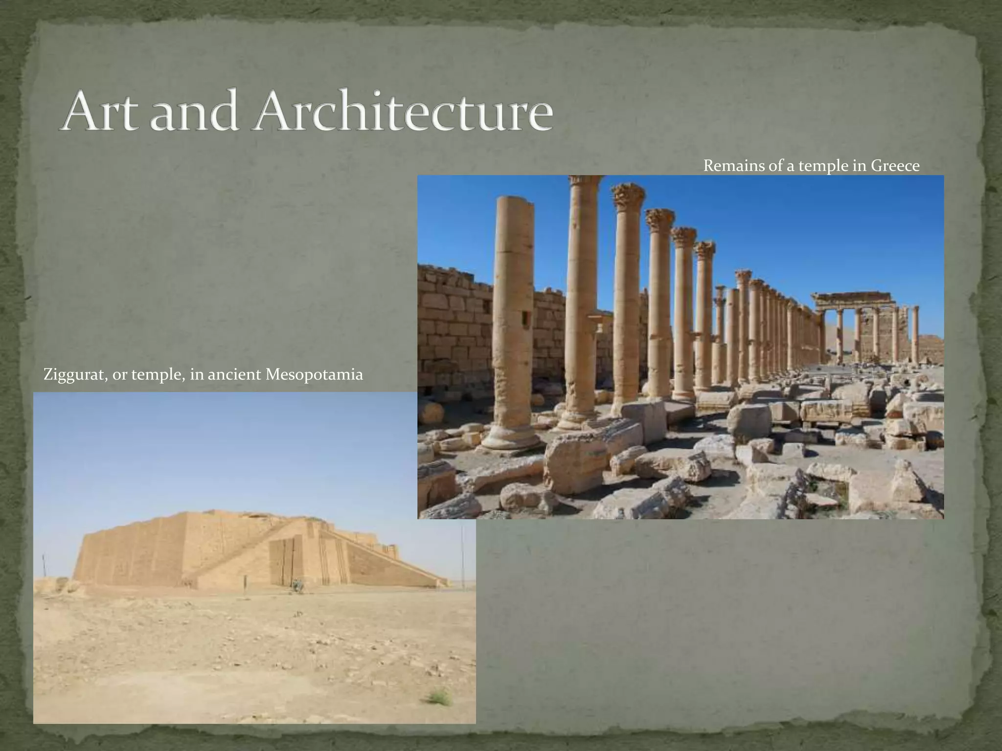 The eight characteristics of civilization.ce | Religion & Spirituality