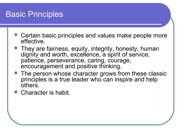 The eight habits of highly effective people | PPT