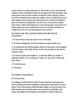 The eighth commandment | RTF