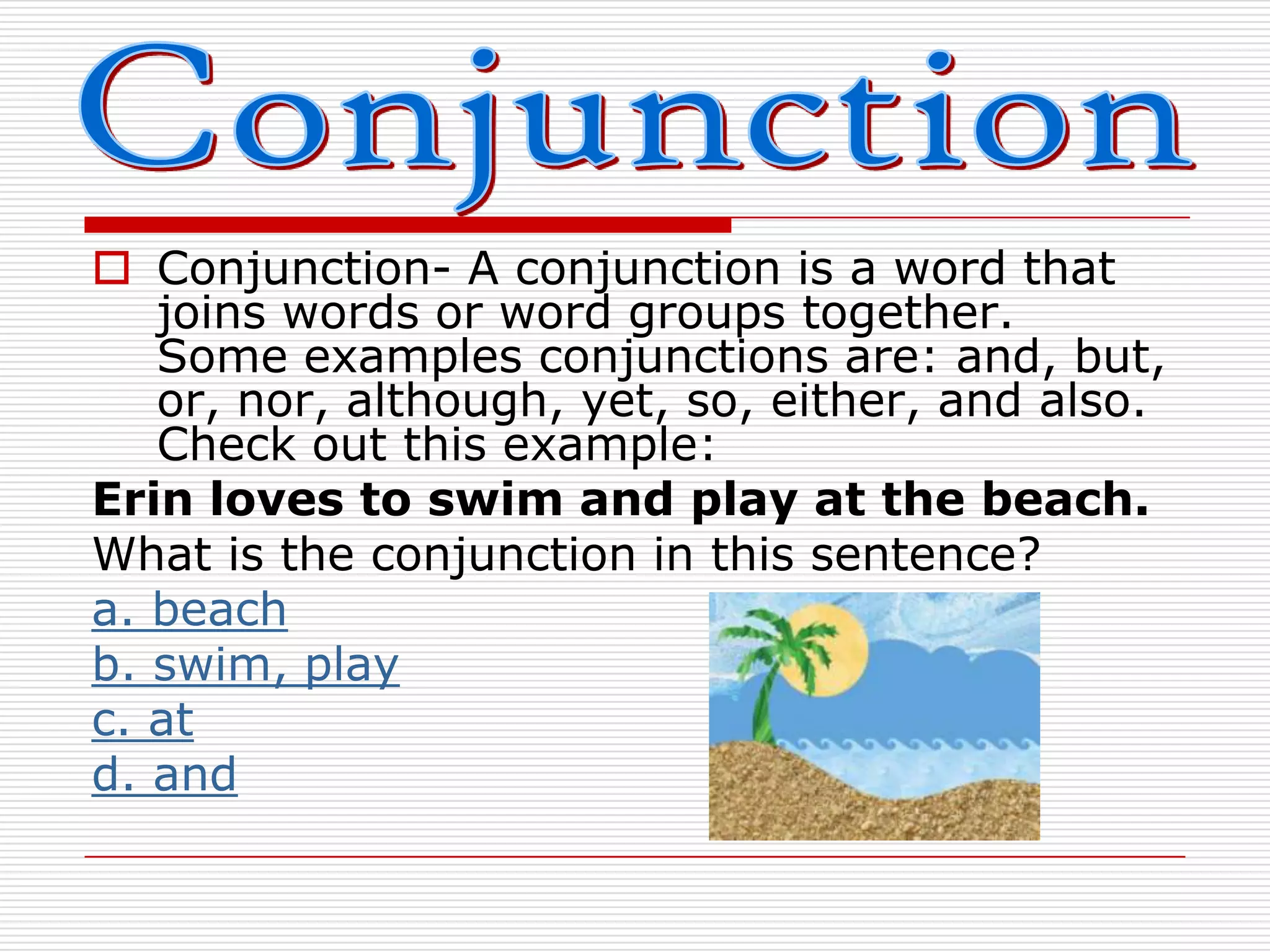 8 Parts of Speech PowerPoint | PPT