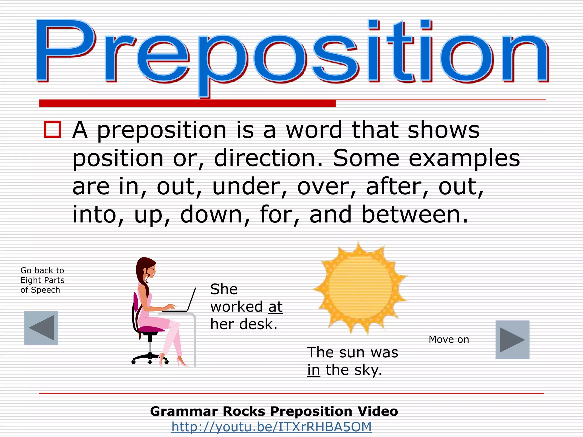 8 Parts of Speech PowerPoint | PPT