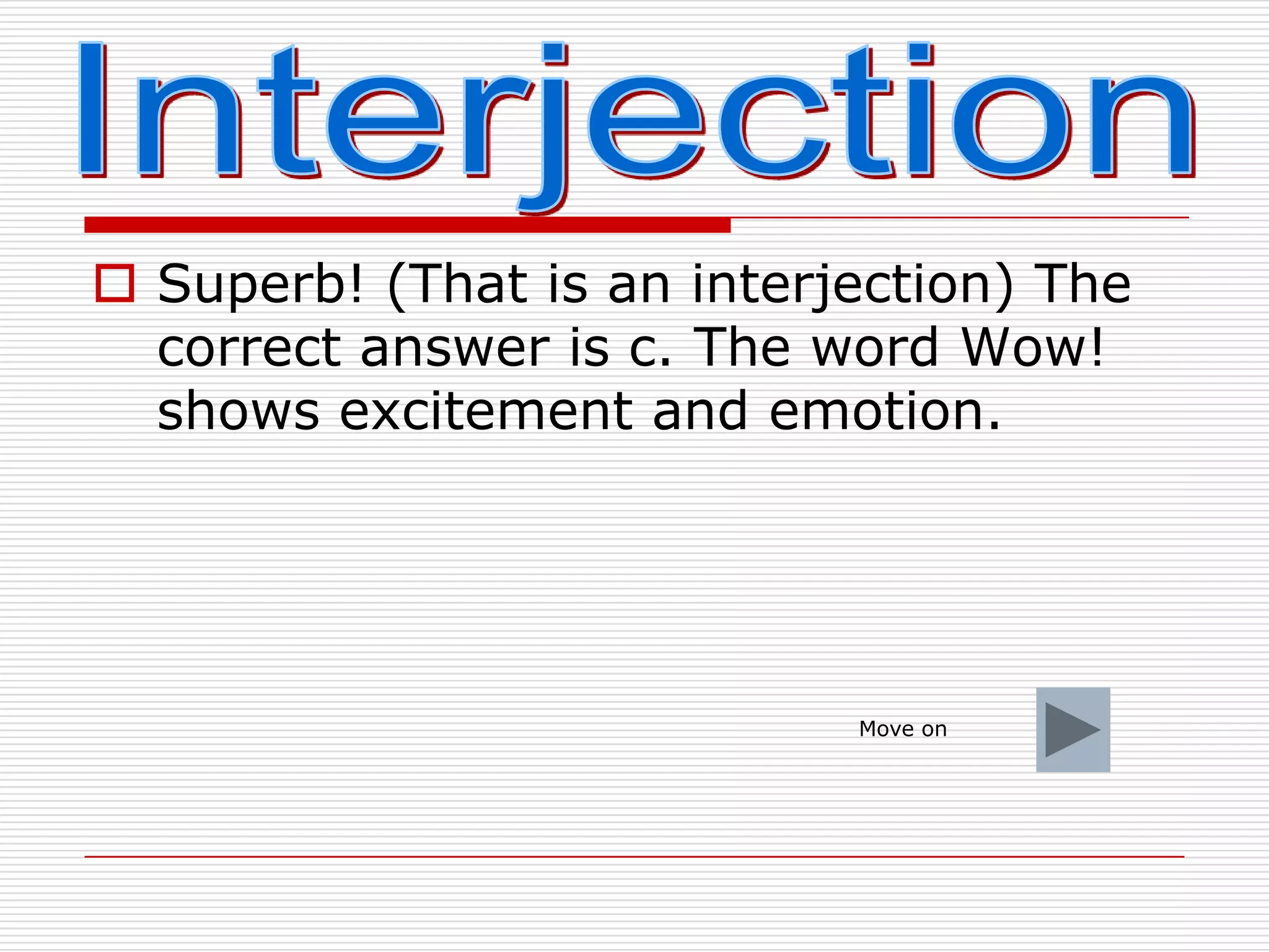 8 Parts of Speech PowerPoint | PPT