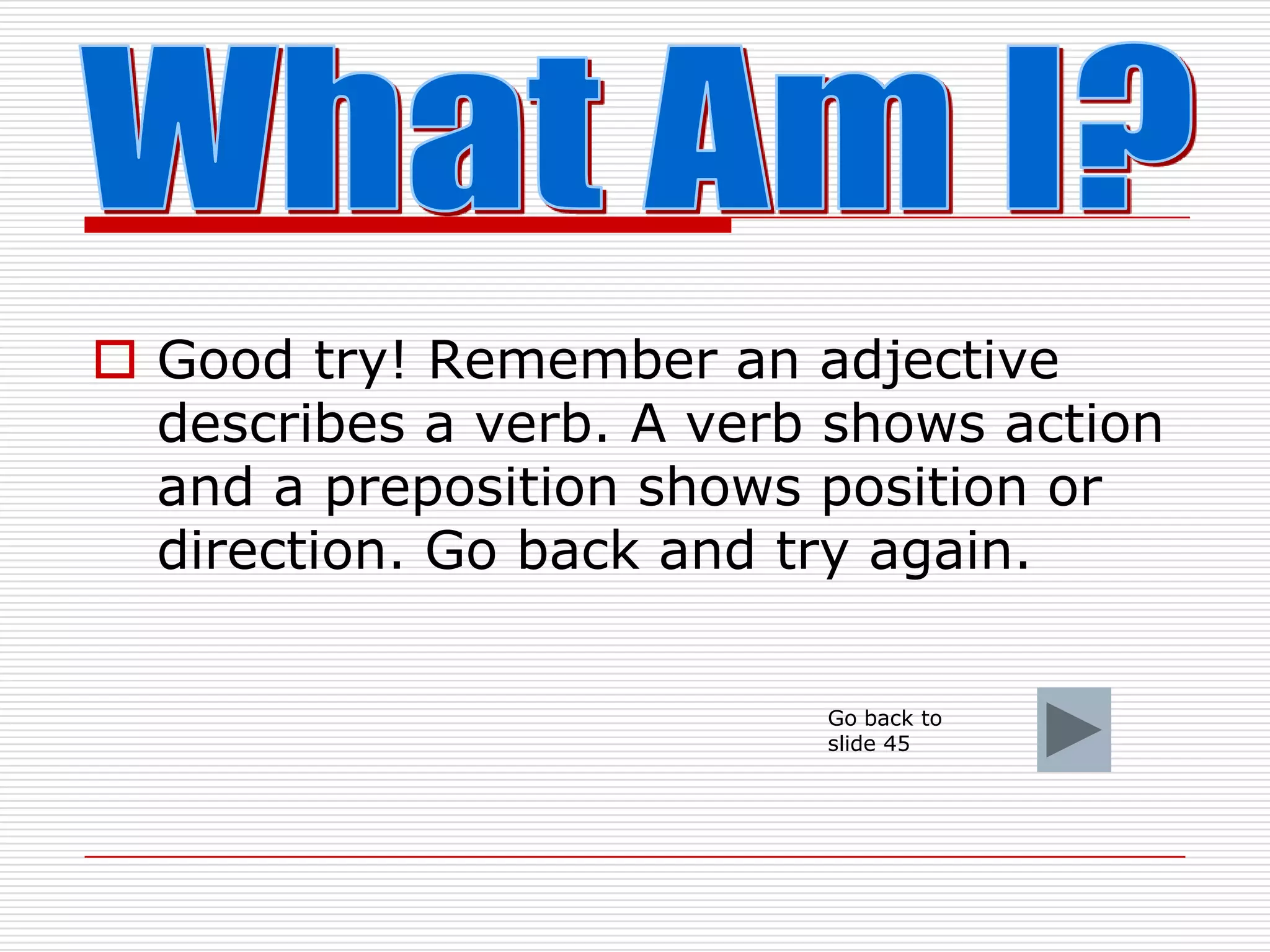 8 Parts of Speech PowerPoint | PPT