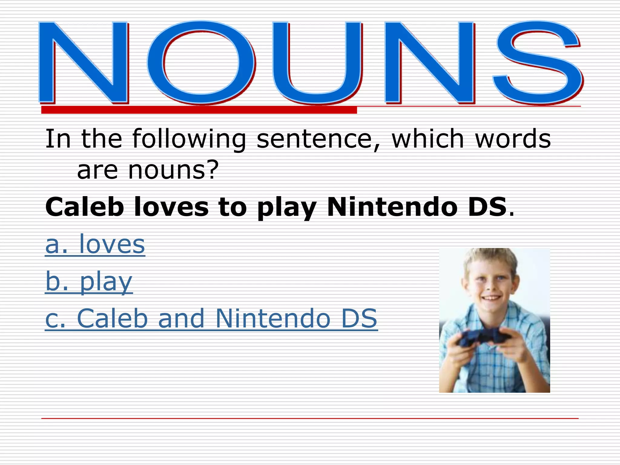 8 Parts of Speech PowerPoint | PPT