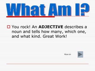 8 Parts of Speech PowerPoint | PPT