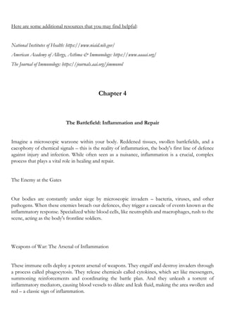 The Eight Pillars of Immunity | PDF