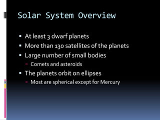 The Eight Planets | PPTX