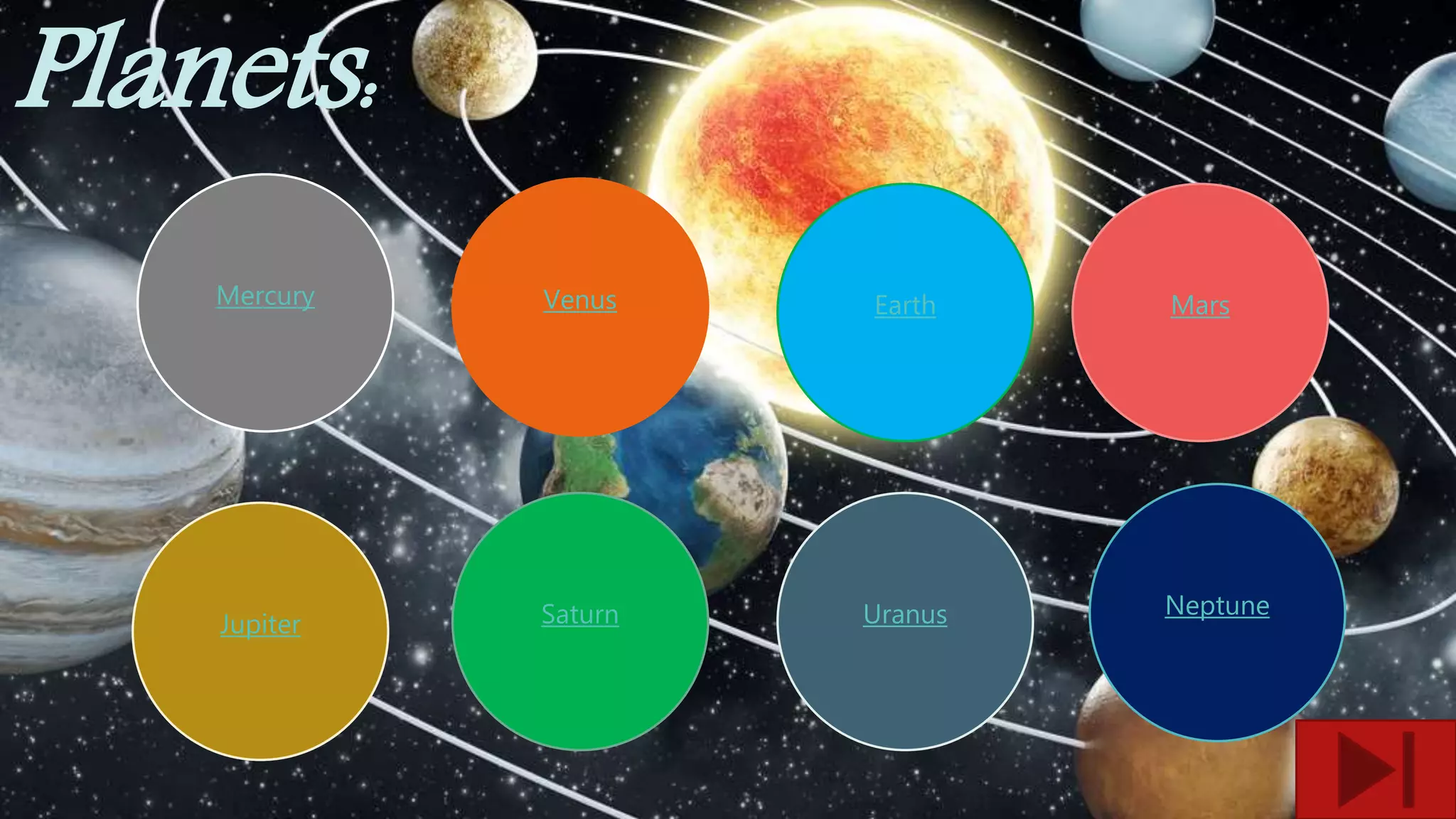 the eight planets of our solar system | PPTX | Geography | Science
