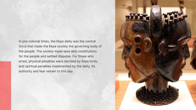 The Ekpe Deity: The Sacred Heart of the Leopard Society | PPT