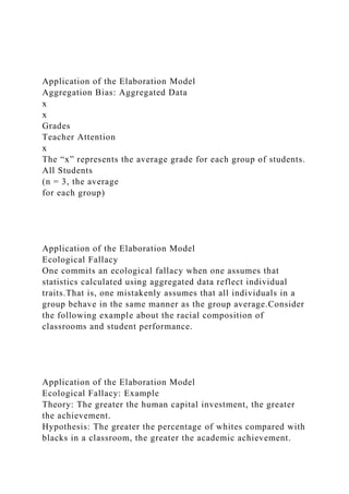 The Elaboration ModelIntroductionThe elaboration mod.docx