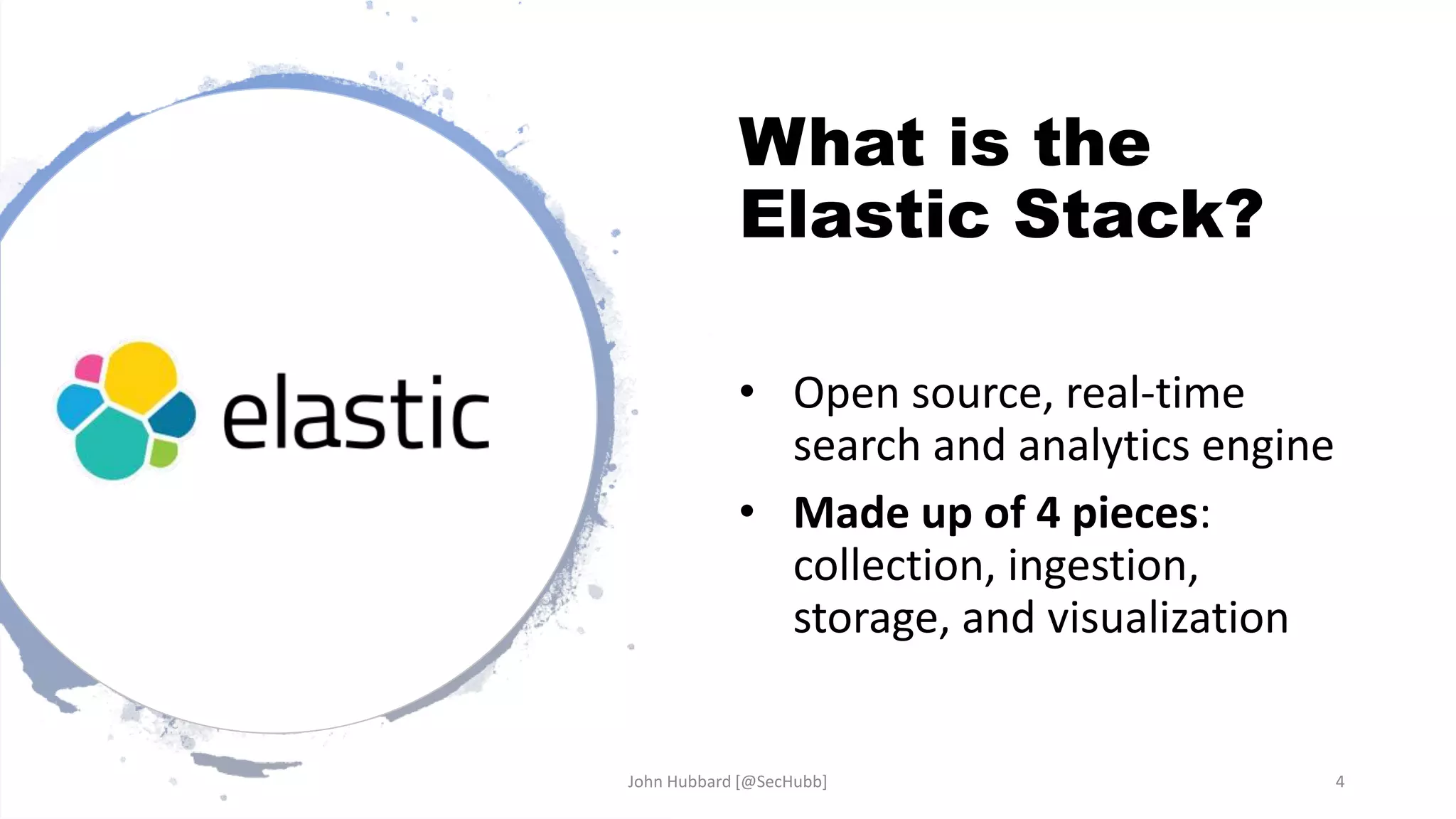The Elastic Stack as a SIEM | PPTX