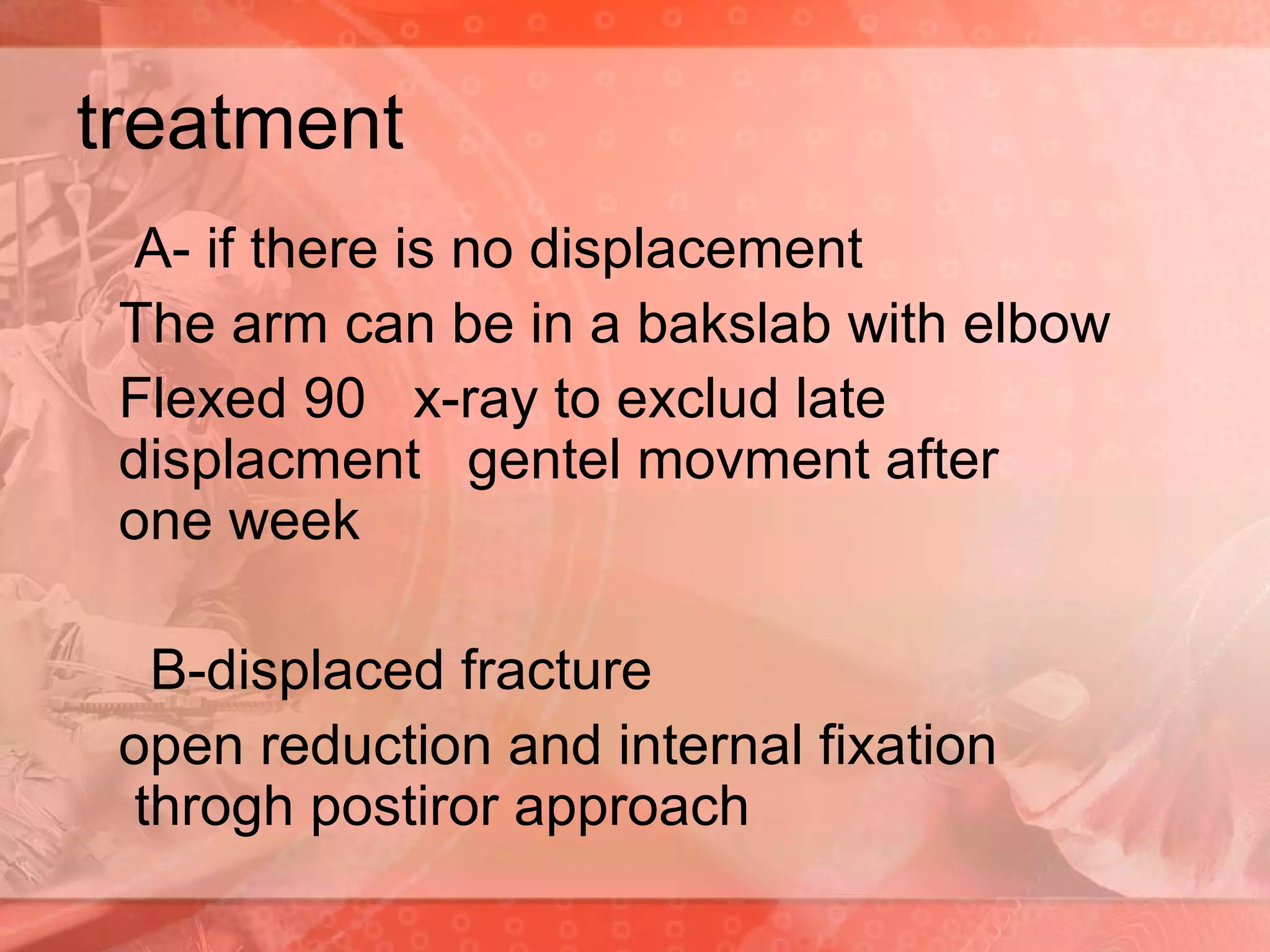 The Elbow Fracture Ppt